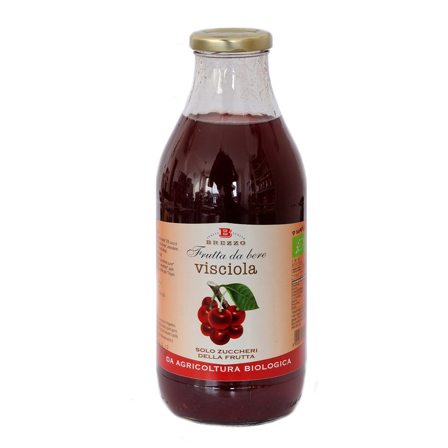 Biologisch Vruchtensap Wilde Kers 750 ml Apicoltura Brezzo Piemonte