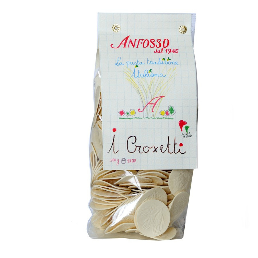 Croxetti Pasta Tradicional de Liguria 500 gr anfosso