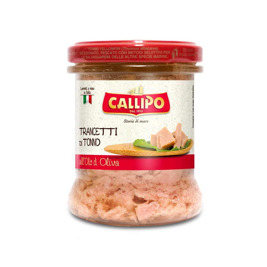Callipo Italian Tuna fish Slices in olive oil 170 gr Calabria