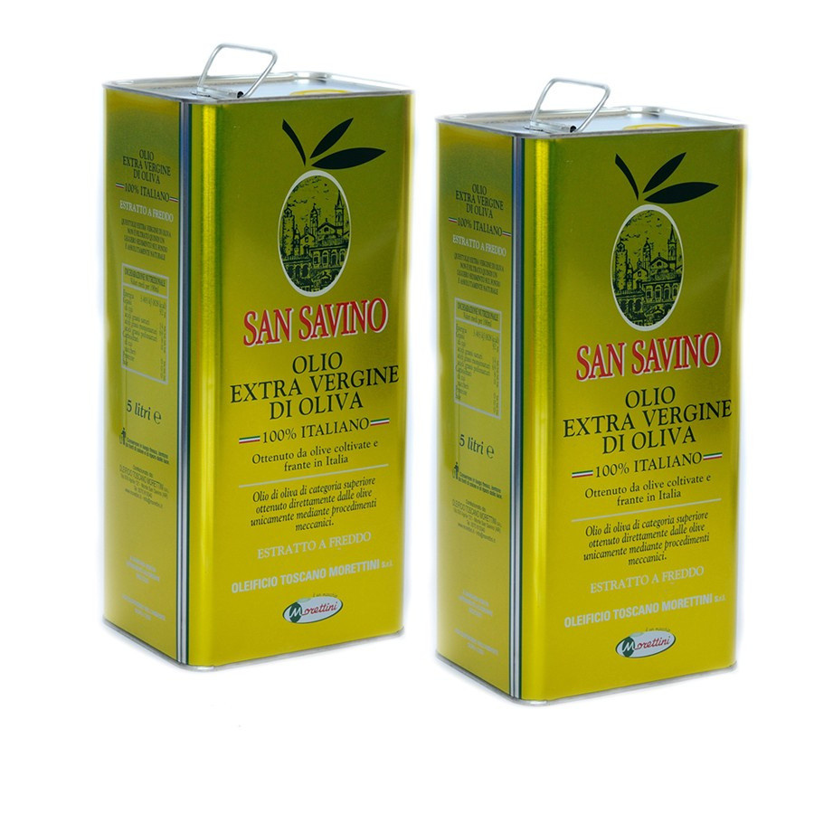 Kanister 5 lt x 2 Natives Olivenöl Extra San Savino Morettini Toscano