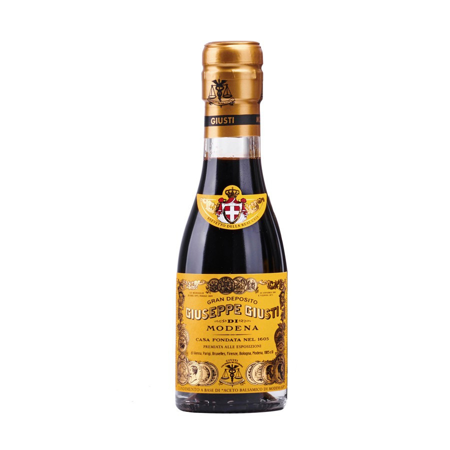 Balsamico Essig aus Modena IGP 4 Goldmedaillen Giuseppe Giusti