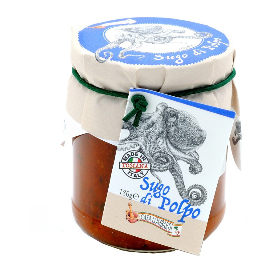 Ragú de pulpo 180 gr casa lombardi