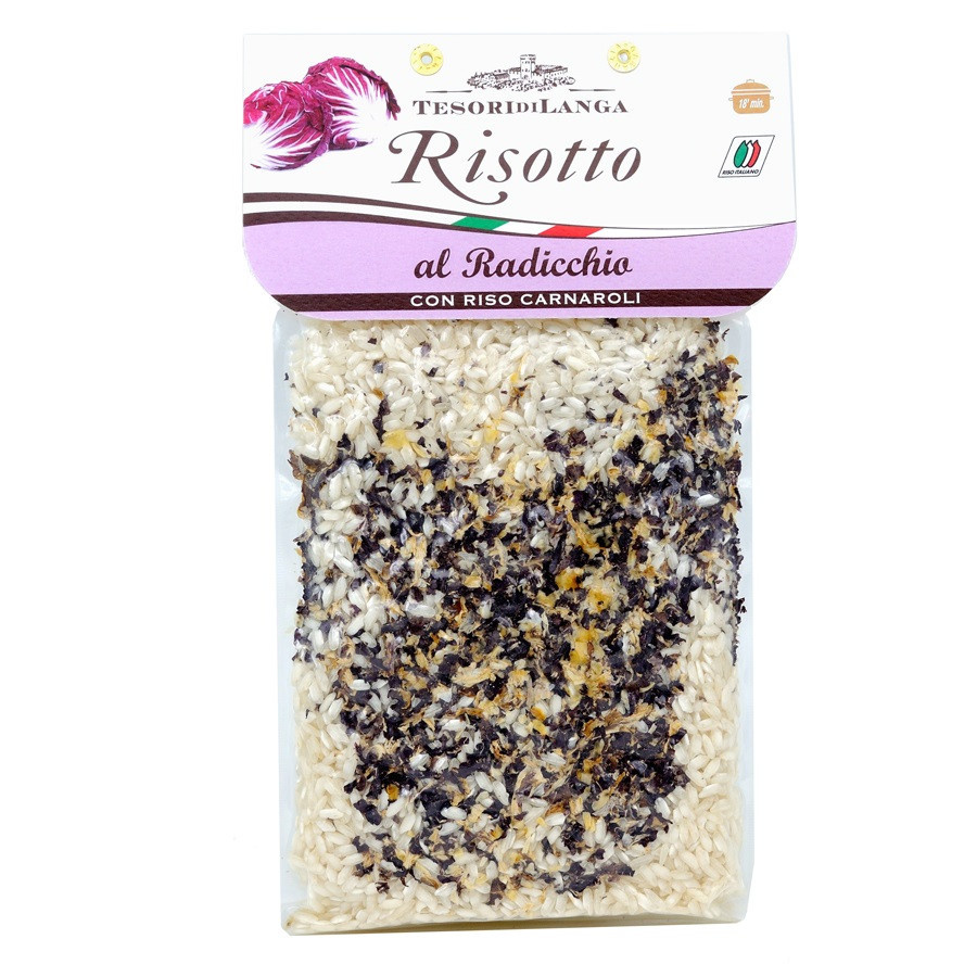 Risotto with Radicchio 300 gr Tesori di Langa Brezzo 300 gr