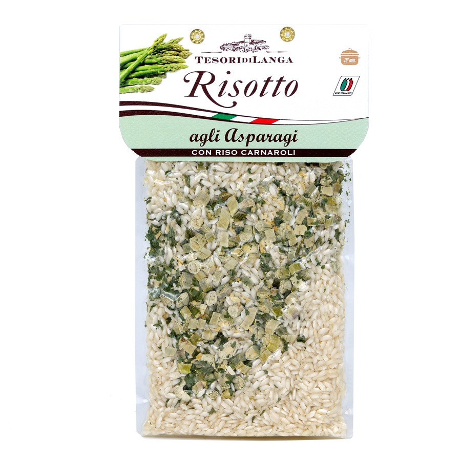 Risotto Carnaroli con Espárragos Tesori di Langa Brezzo 300 gr