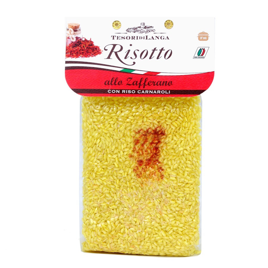Risotto Carnaroli de Azafrán Tesori di Langa Brezzo 300 gr