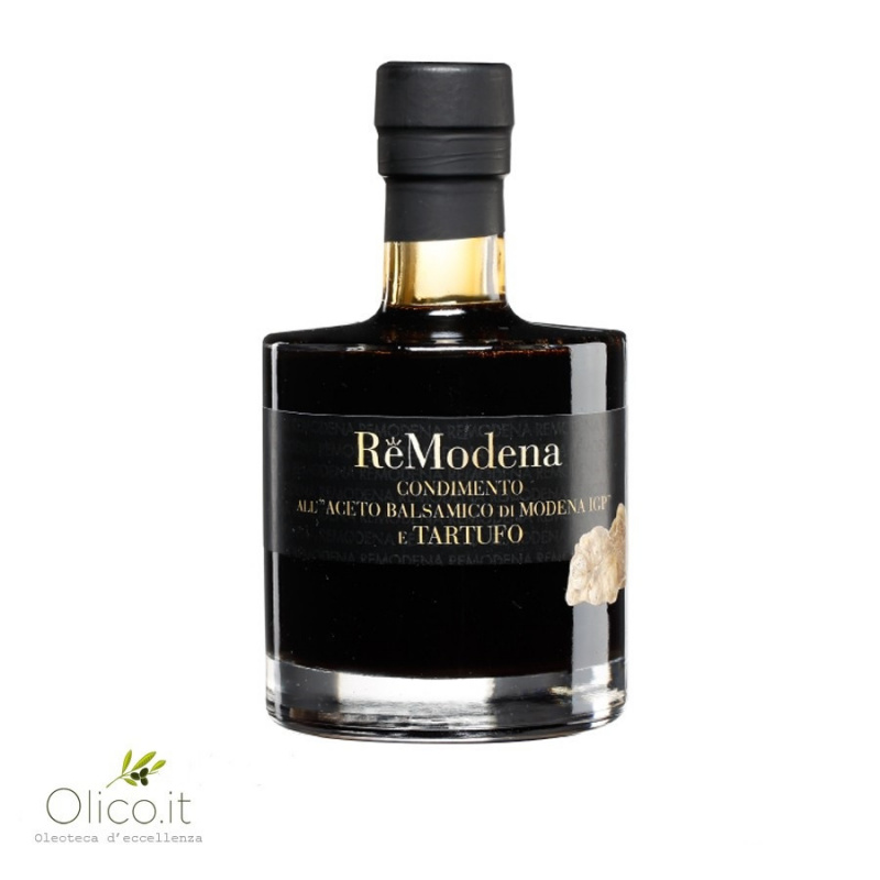 Dressing with Balsamic Vinegar of Modena PGI IGP and Truffle Re Modena