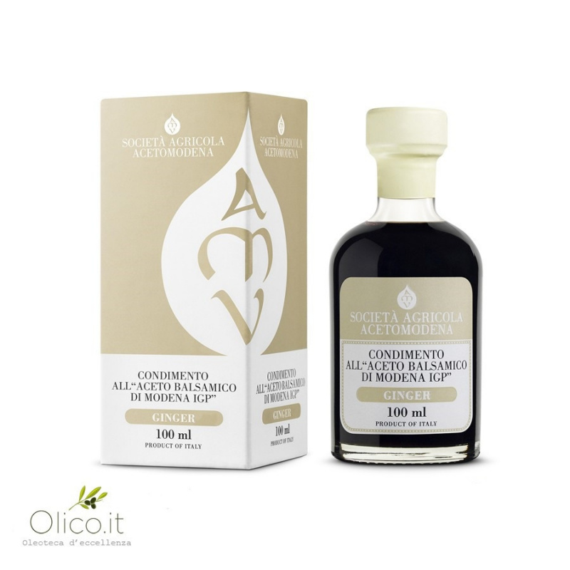 Dressing with Balsamic Vinegar of Modena PGI and Ginger Acetomodena