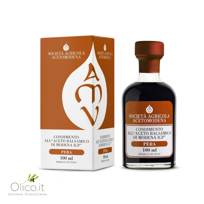 Balsamico Essig Dressing aus Modena IGP und Birne Acetomodena