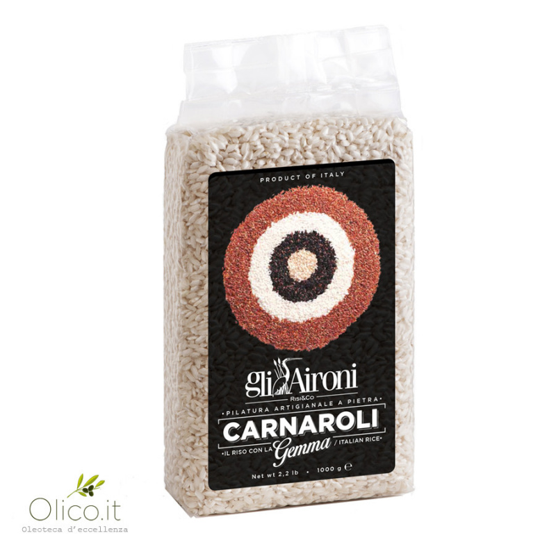 Italian Carnaroli Rice with bud Gli Aironi Vacuum Pack 1 kg