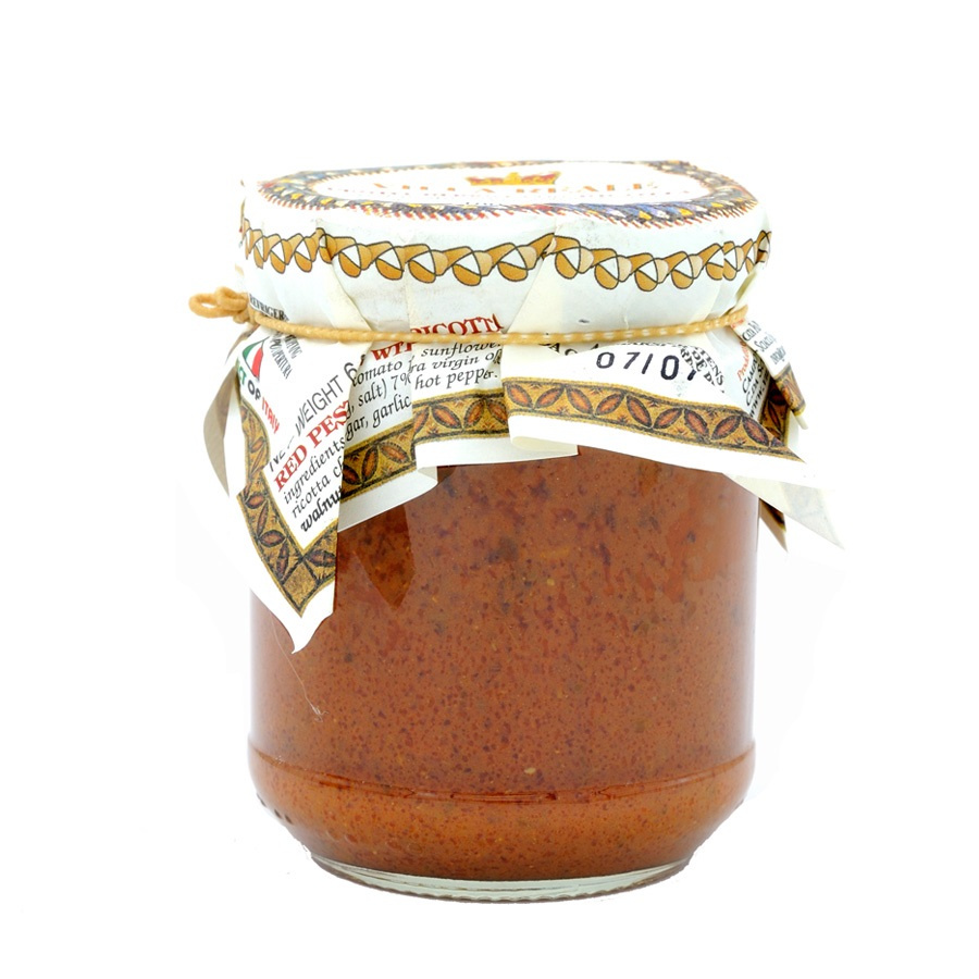 Red Pesto with Ricotta 180 gr Villa Reale Campo d' Oro