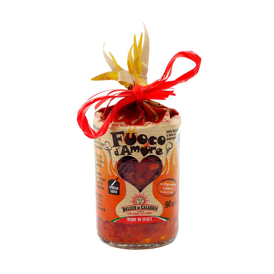 Fuoco d'Amore Hot Calabrian Chilli sauce 90 gr Delizie di Calabria