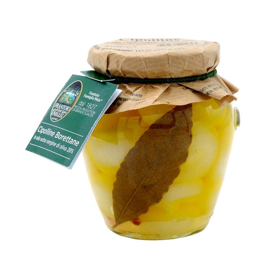 Borettane Onions in Extra Virgin Olive Oil 280 gr Sant'Agata d'Oneglia
