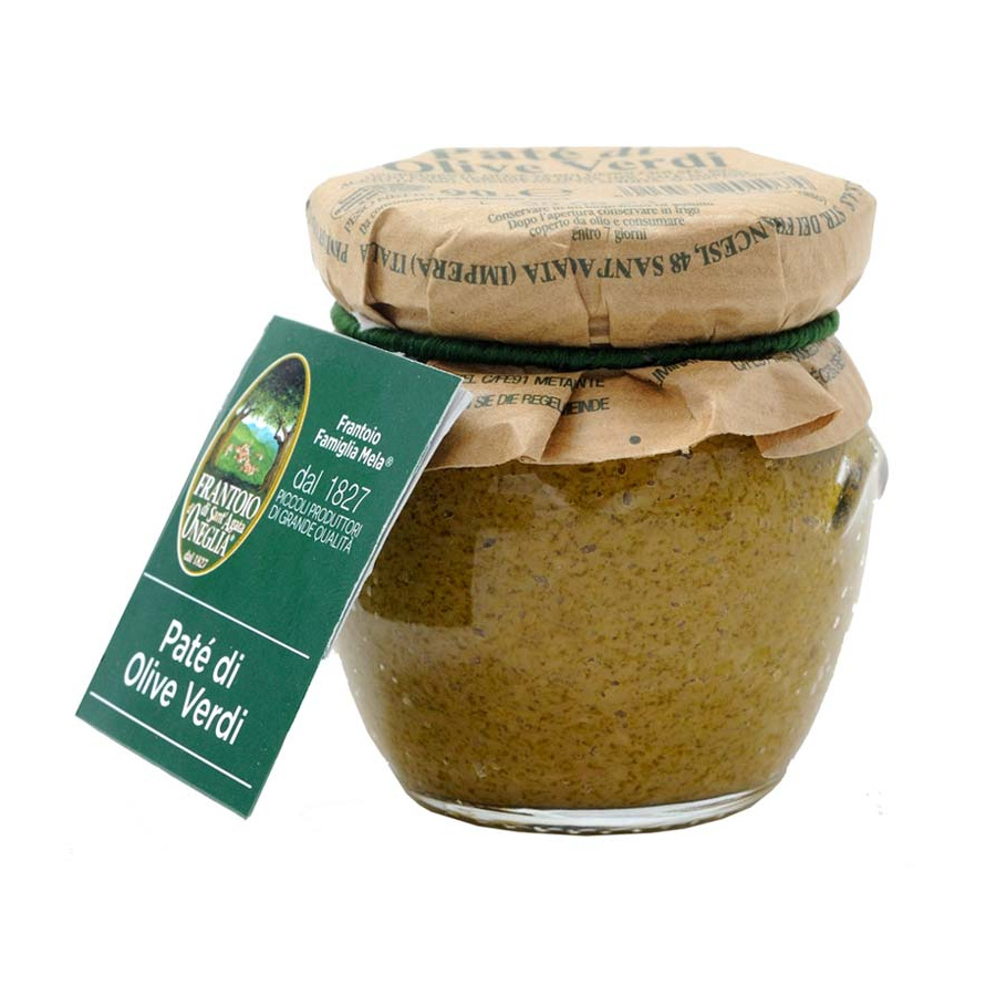 Green Olives Paste 90 gr Sant'Agata d'Oneglia Liguria