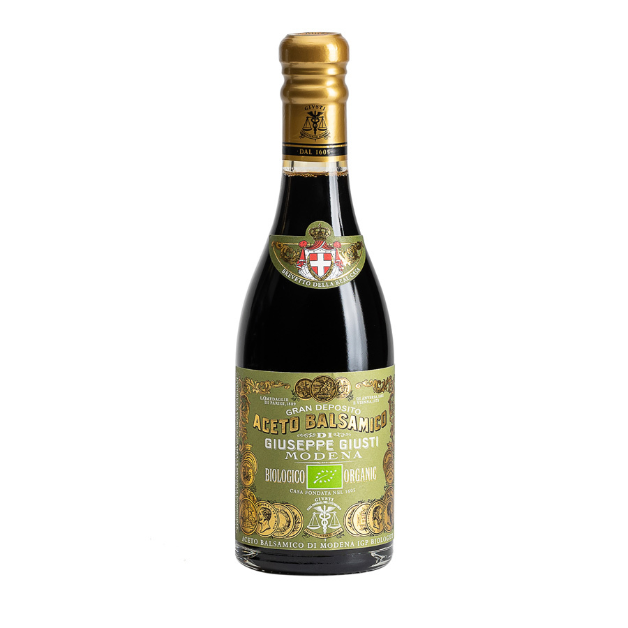 Bio Balsamico Essig Modena IGP 3 Goldmedaillen il Denso Giusti