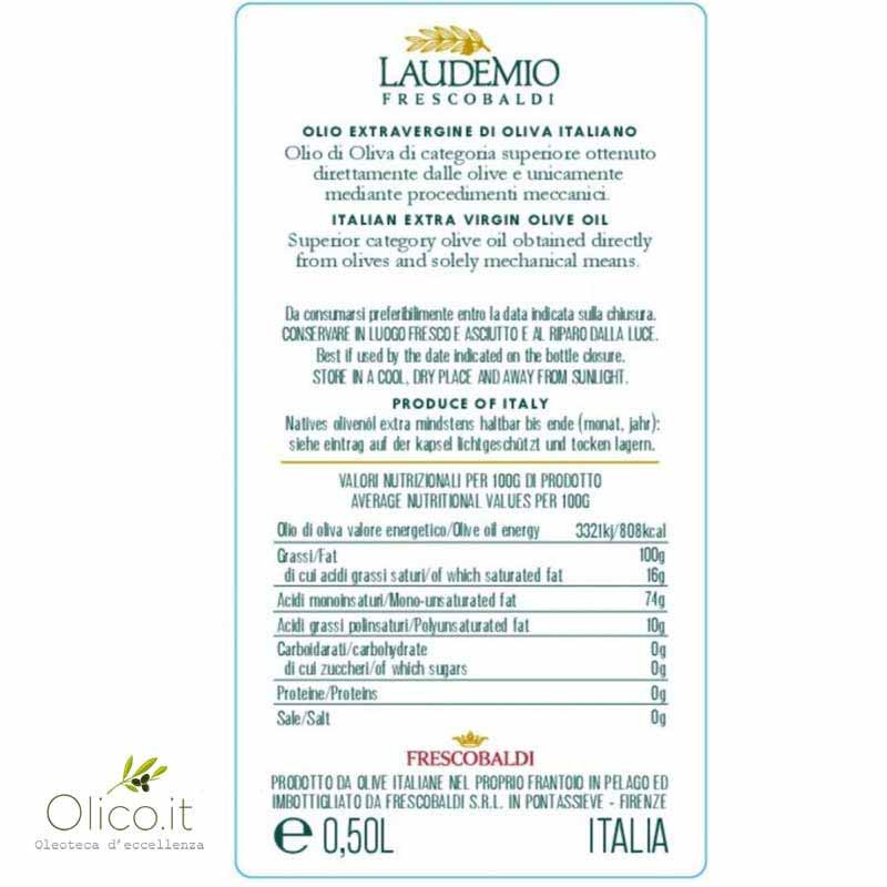 Geschenkbox Appartenenza Olivenöl EVO Laudemio Frescobaldi 500 ml