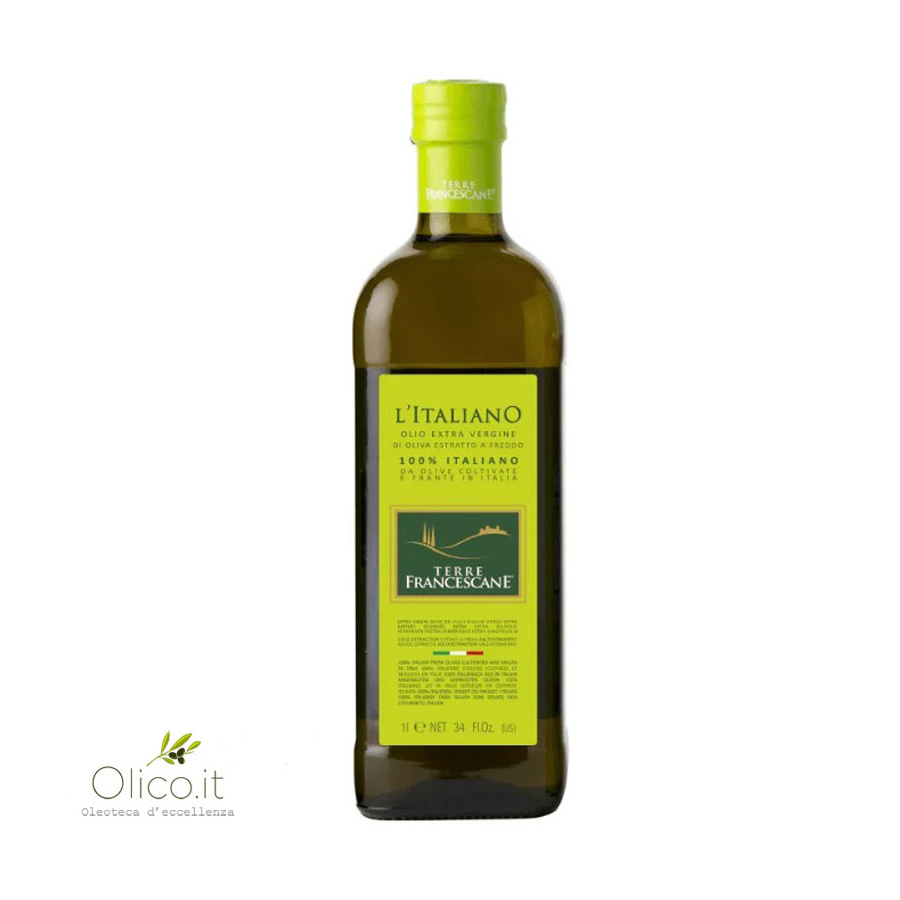 L'Italiano Extra Virgin Olive Oil 1 lt Terre Francescane Umbria