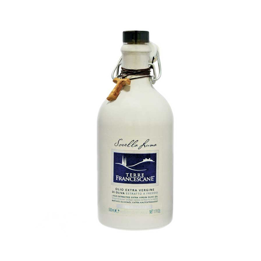 Céramique Sorella Luna Huile Olive Extra Vierge 500 ml Terre Francescane