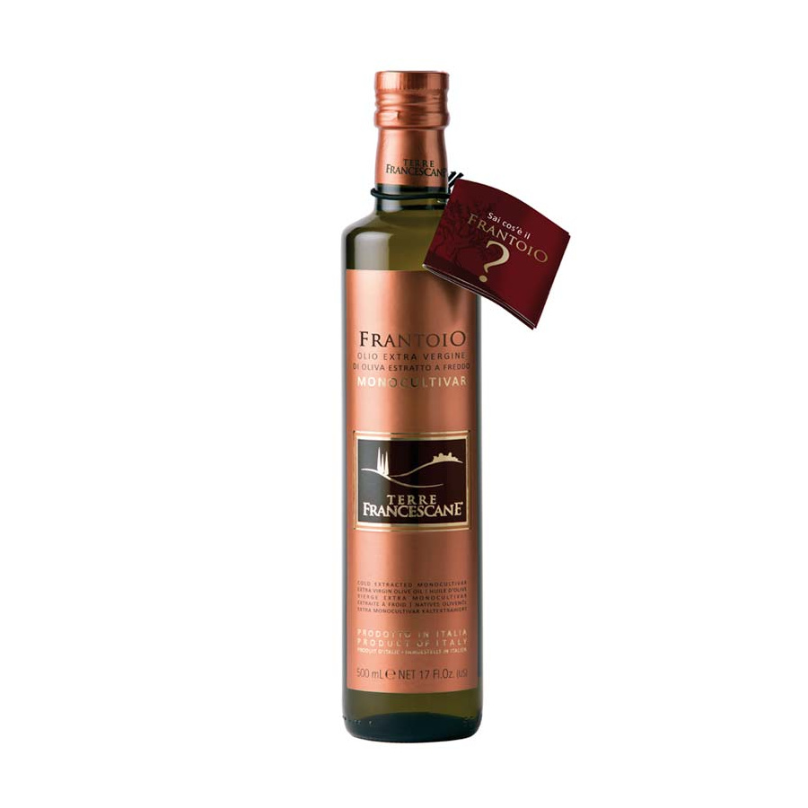Medium Extra Virgin Olive Oil Monocultivar Frantoio 500 ml