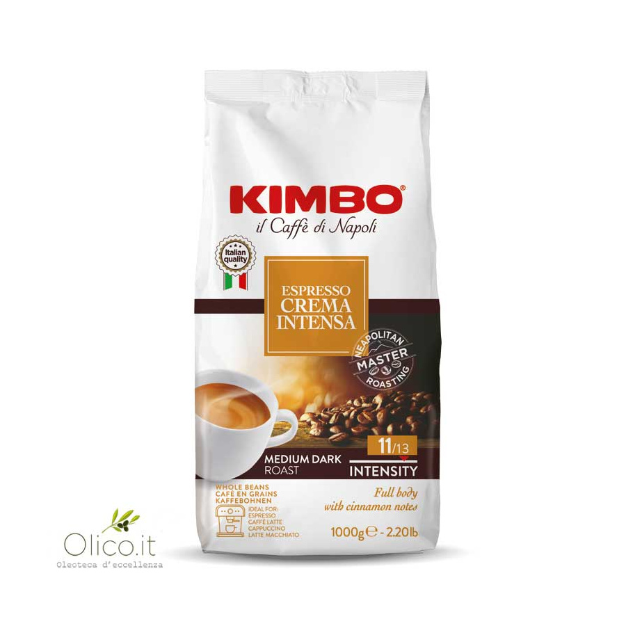 Café en grano Kimbo Crema Intensa 1 kg