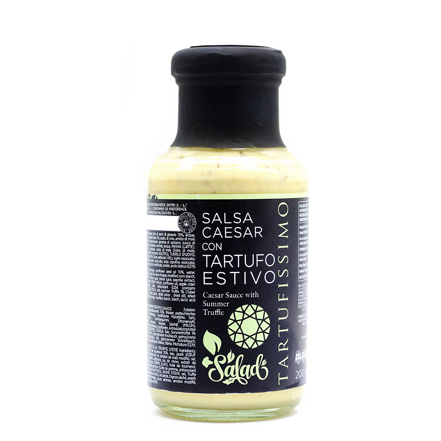 Tartufissimo Caesar-Sauce mit Sommertrüffel 200 gr Giuliano Tartufi