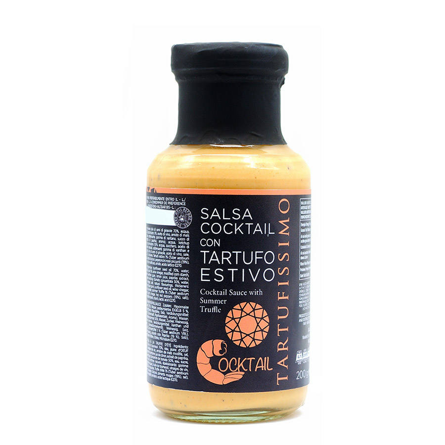 Tartufissimo Giuliano Tartufi Salsa Cocktail con Tartufo Estivo 200 gr