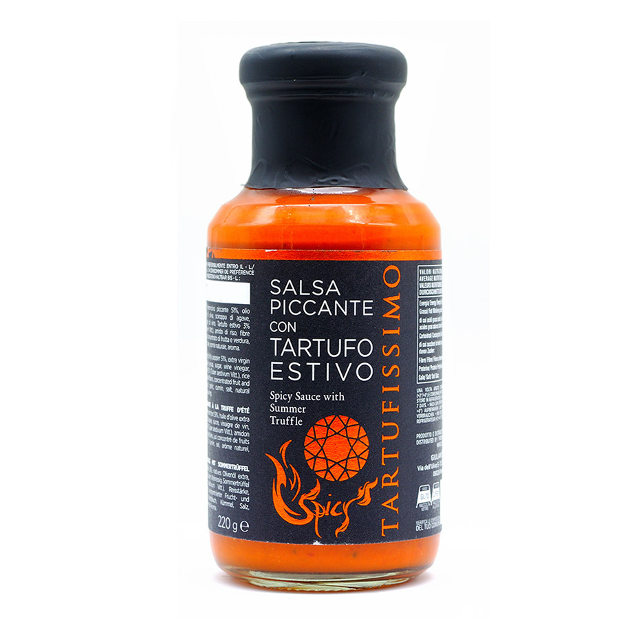 Giuliano Tartufi Tartufissimo Spicy Sauce with Summer Truffle 220 gr